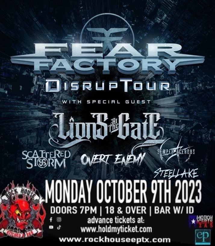 OVERT ENEMY To Support FEAR FACTORY In October, New Album Out Now – Overt Enemy